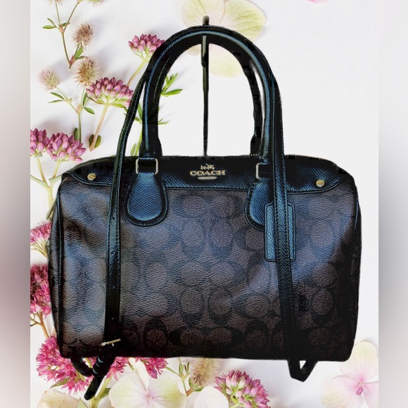 Coach | Bags | Like New Coach Bennett Satchel In Signature Canvas ...